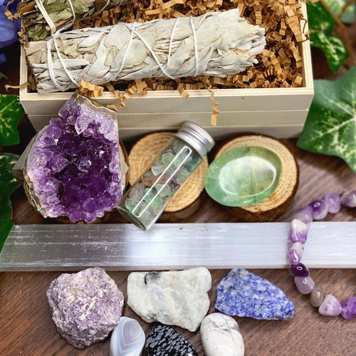 Chakra Crystal Healing Kit - Etsy