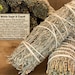 COPAL & WHITE SAGE Smudge Stick | Sage Bundle | Ceremony, Meditation ...
