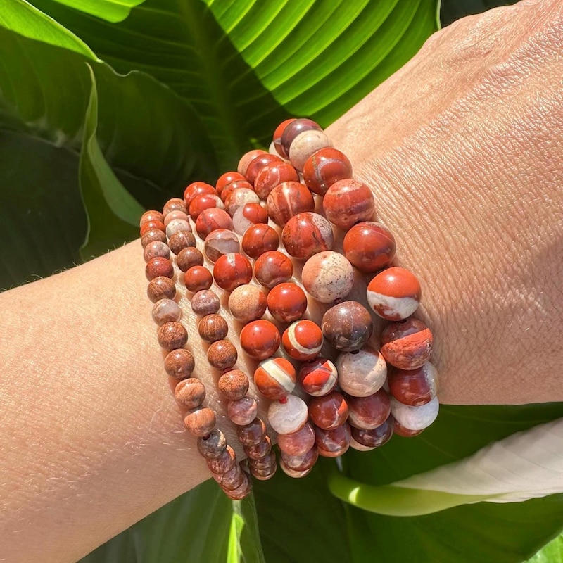 Red Jasper Jewelry Women - Etsy