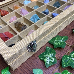Raw Crystal Collectors Box Crystal Kit Crystal Gift Set Meditation ...