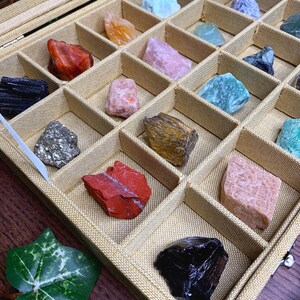 Raw Crystal Collectors Box Crystal Kit Crystal Gift Set Meditation ...