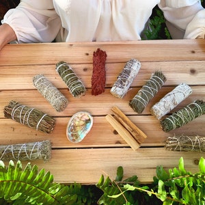SAGE GIFT SET | 11 Bundles Smudge Kit | Free Shipping | White Sage ...