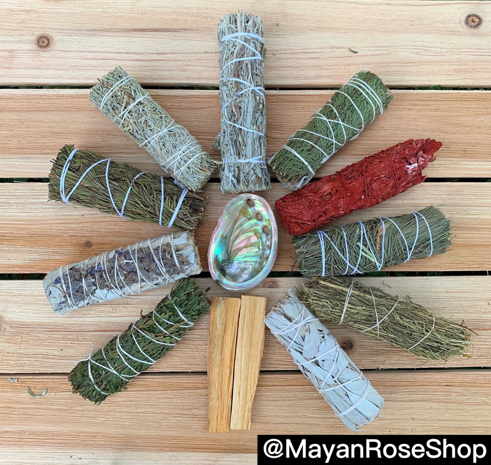 SAGE GIFT SET 11 Bundles Smudge Kit Free Shipping White | Etsy