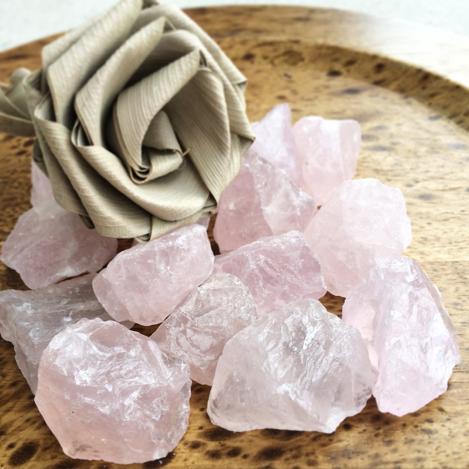 Raw ROSE QUARTZ Large (grade A Natural) Rough Pink Crystal Stones ...