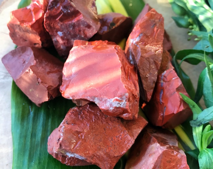Raw RED JASPER Crystals Rough Chunks for Crystal Healing - Etsy
