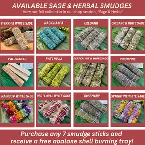 SAGE GIFT SET | 11 Bundles Smudge Kit | Free Shipping | White Sage ...