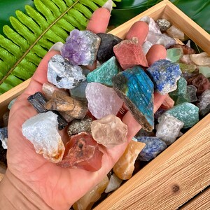 Mystery Bag of Assorted Crystals, Natural Raw Gemstones, Wholesale ...