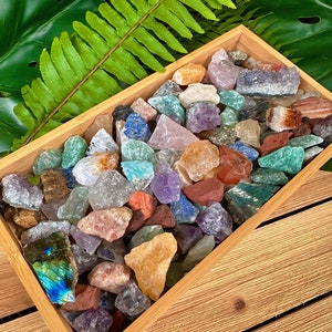 Mystery Bag of Assorted Crystals, Natural Raw Gemstones, Wholesale ...