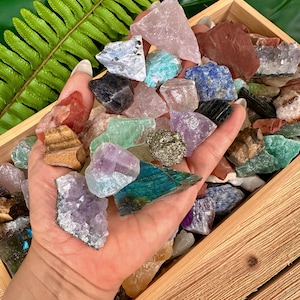 Mystery Bag of Assorted Crystals, Natural Raw Gemstones, Wholesale ...