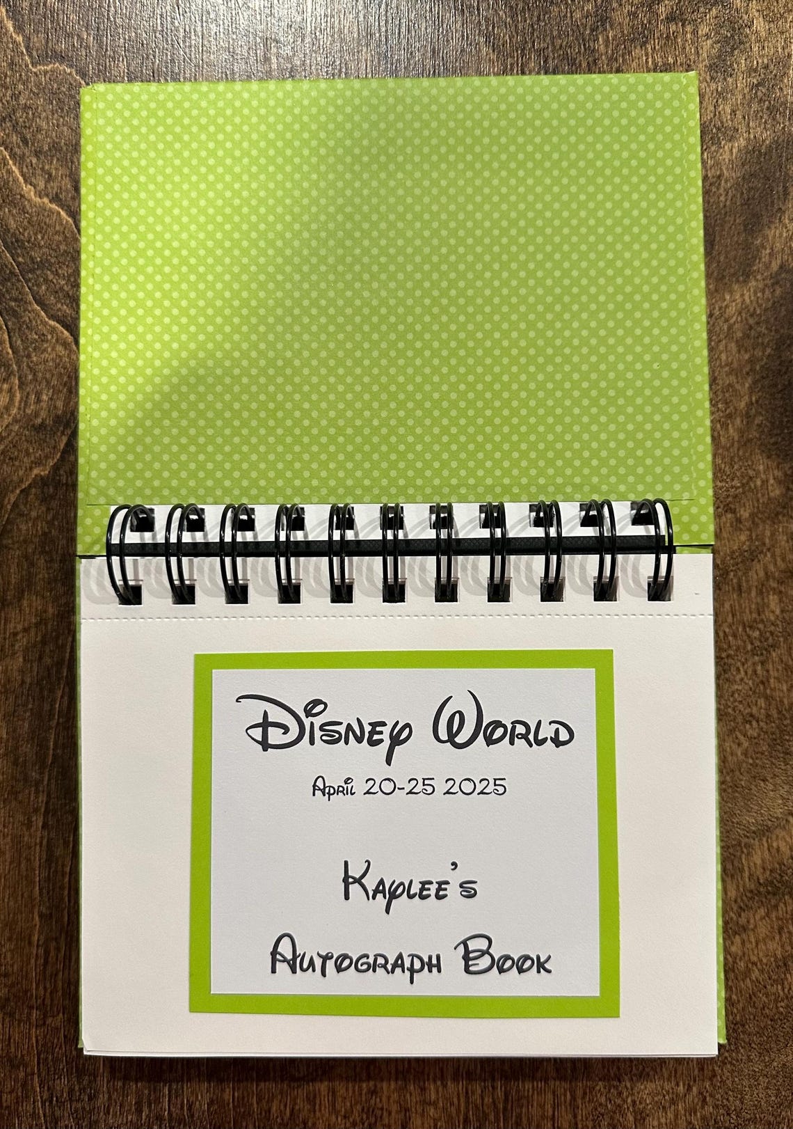 Personalized Disney Autograph & Photo Book - Disney Fairies ...