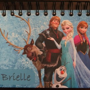 Personalized Disney Autograph & Photo Book - Elsa - Anna - Olaf - Sven ...