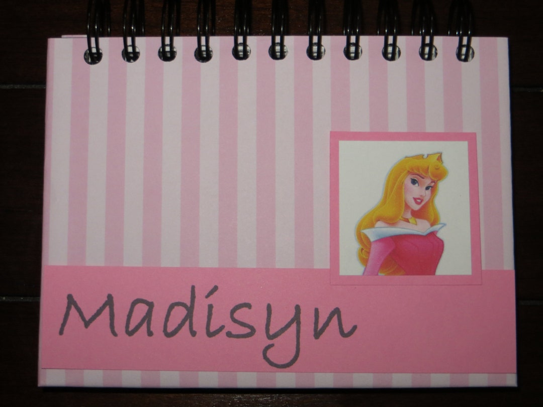 Personalized Disney Autograph & Photo Book Princess Aurora Sleeping ...