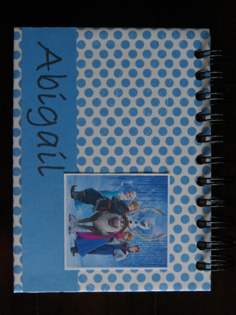 Personalized Disney Autograph & Photo Book Elsa Anna | Etsy