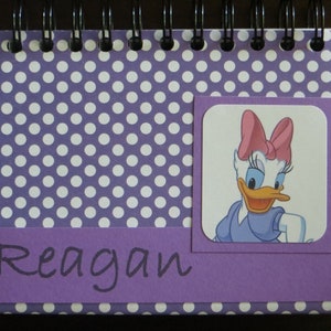 Personalized Disney Autograph & Photo Book Daisy Duck - Etsy