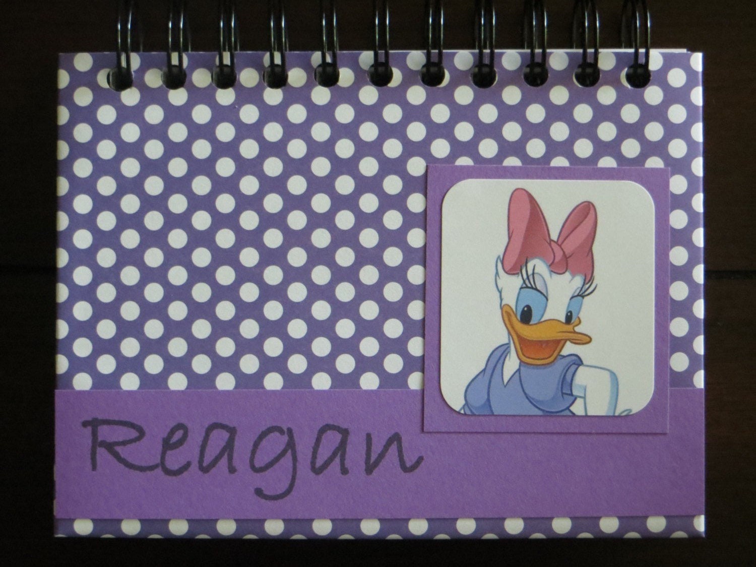 Personalized Disney Autograph & Photo Book Daisy Duck - Etsy