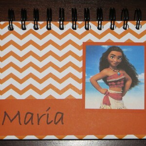 Personalized Disney Autograph & Photo Book Moana - Etsy
