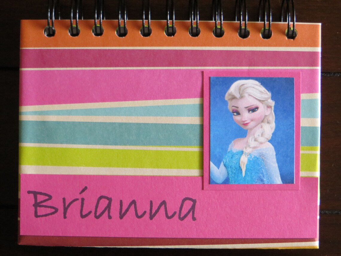 Personalized Disney Autograph & Photo Book Frozen Elsa - Etsy