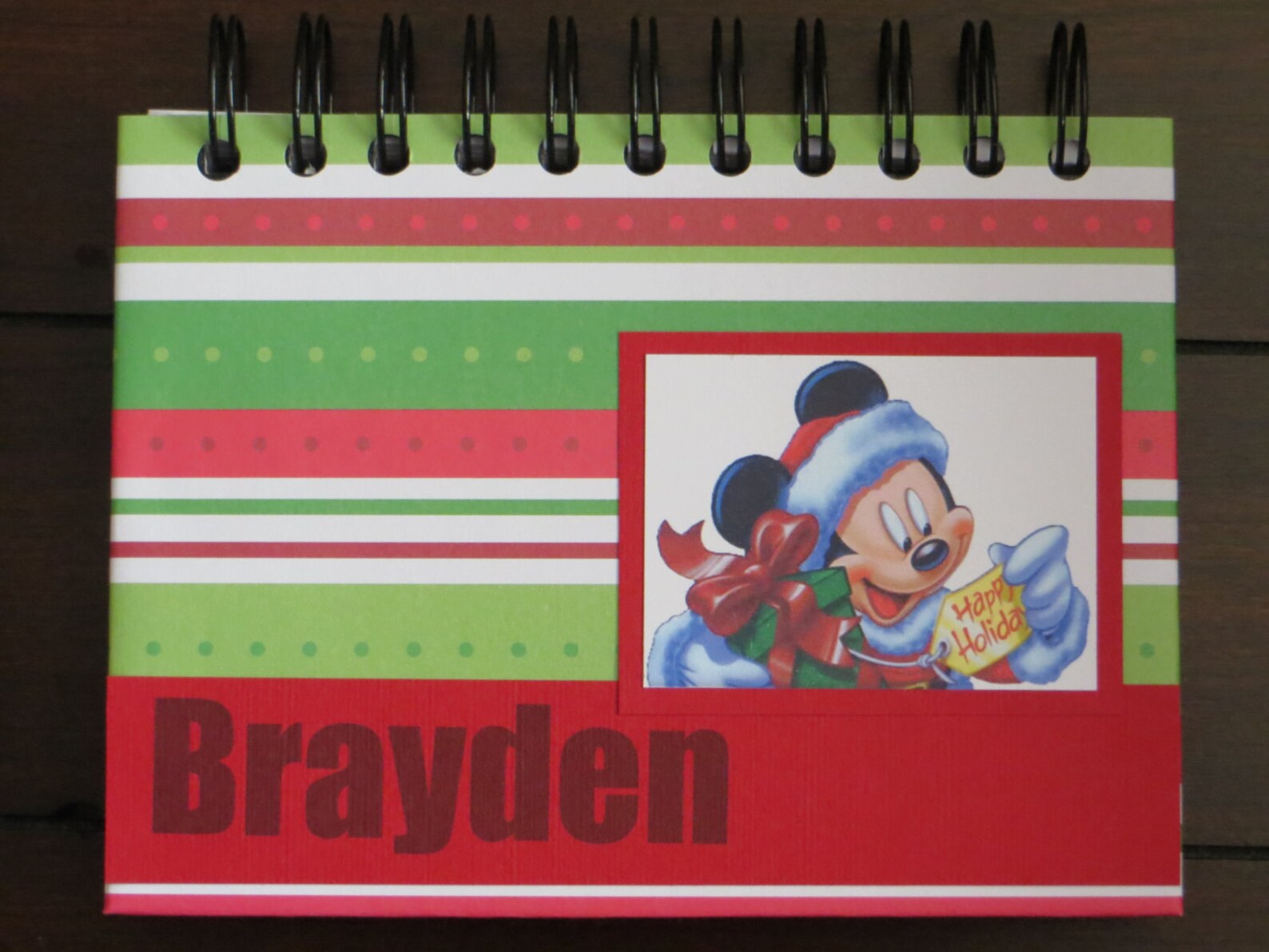 Personalized Disney Autograph & Photo Book Mickey Mouse - Etsy