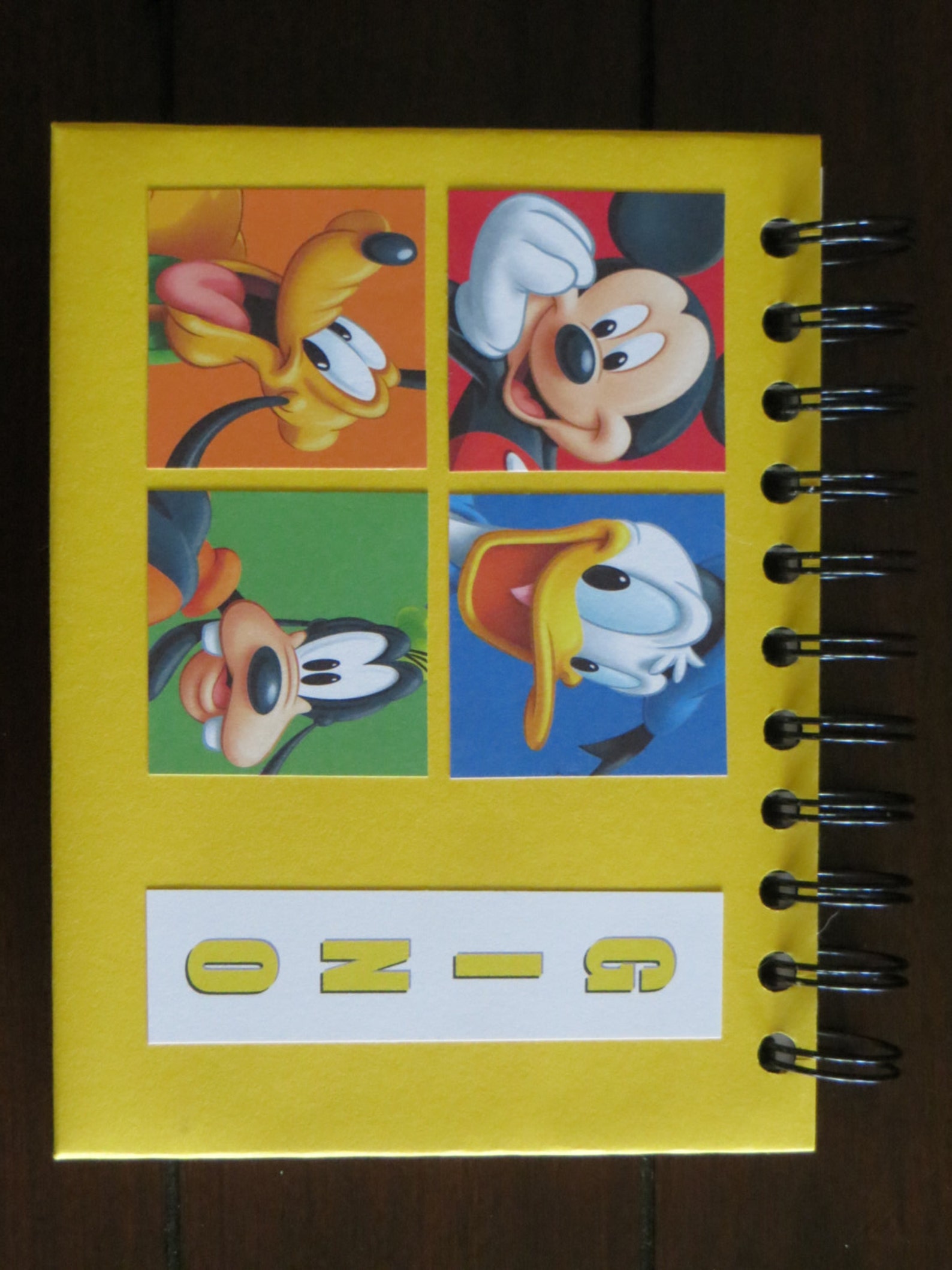 Personalized Disney Autograph & Photo Book - Mickey Mouse - Donald Duck ...