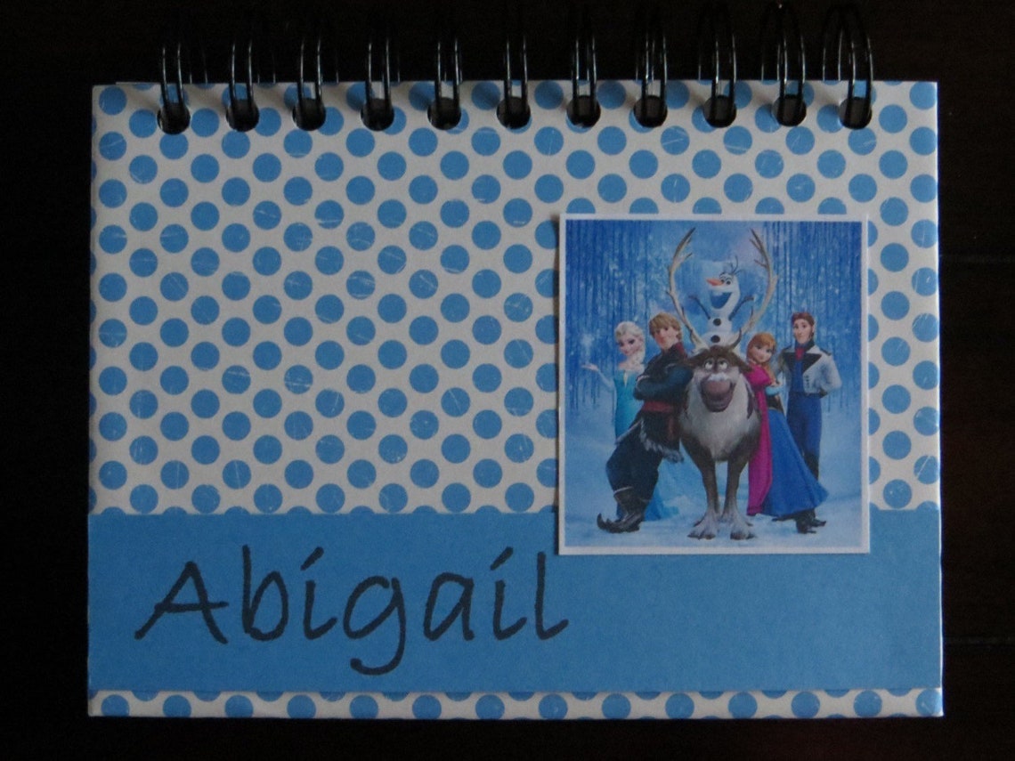 Personalized Disney Autograph & Photo Book Elsa Anna - Etsy