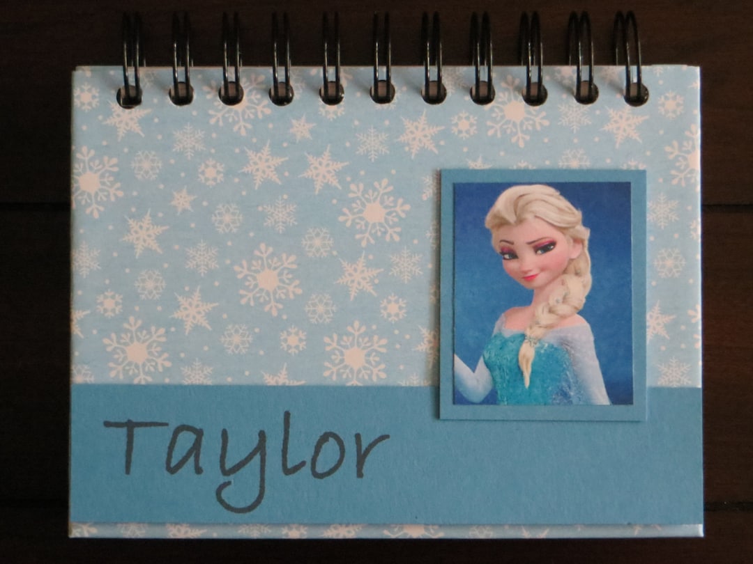 Personalized Disney Autograph & Photo Book Frozen Elsa - Etsy