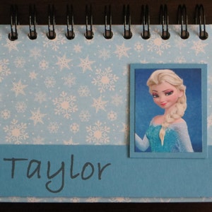 Personalized Disney Autograph & Photo Book Frozen Elsa - Etsy