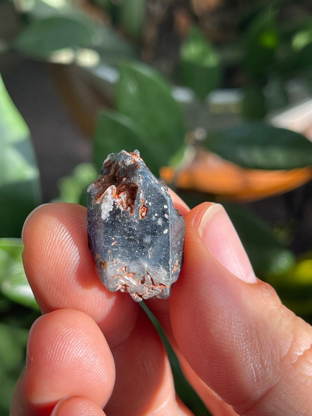 Nigerian Indicolite Quartz Crystal - Etsy