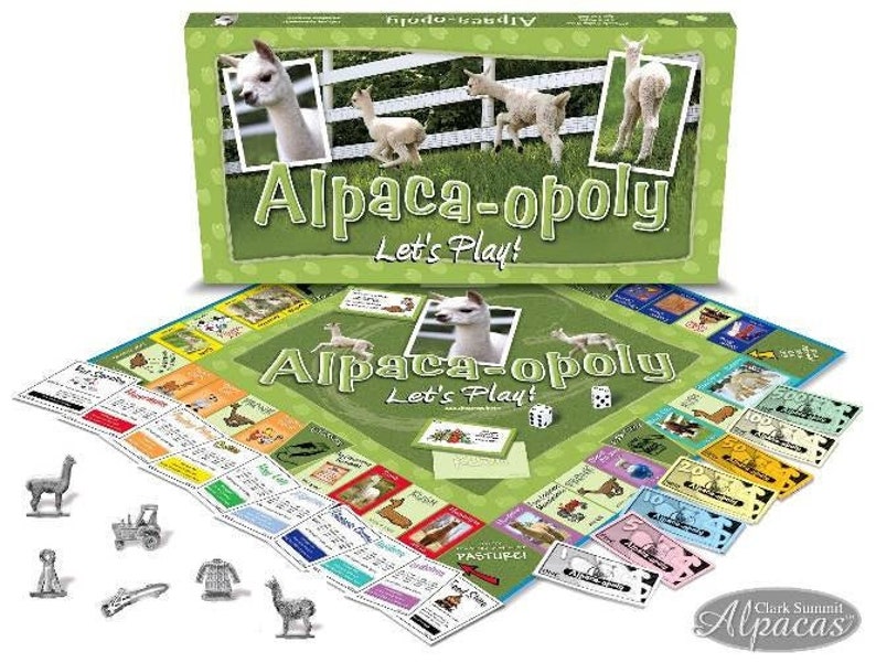 Board Game With Alpacas/llamas Unique Gift Educational Fun | Etsy