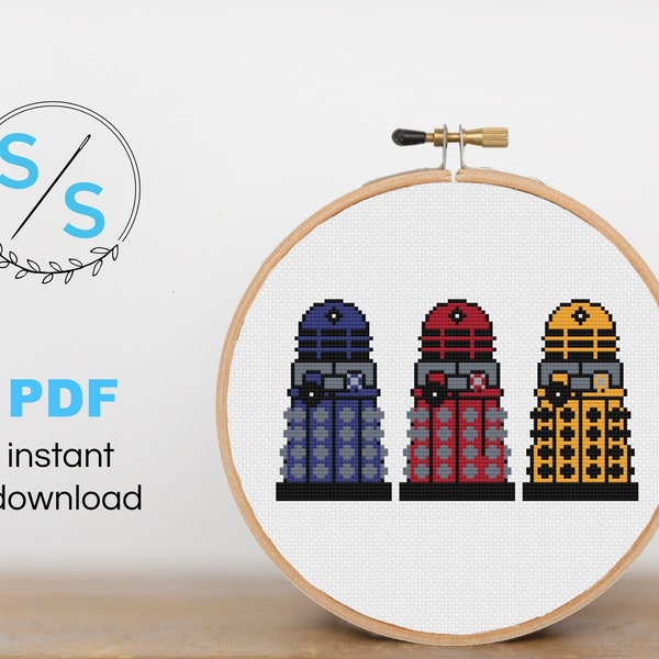 Geek Cross Stitch - Etsy