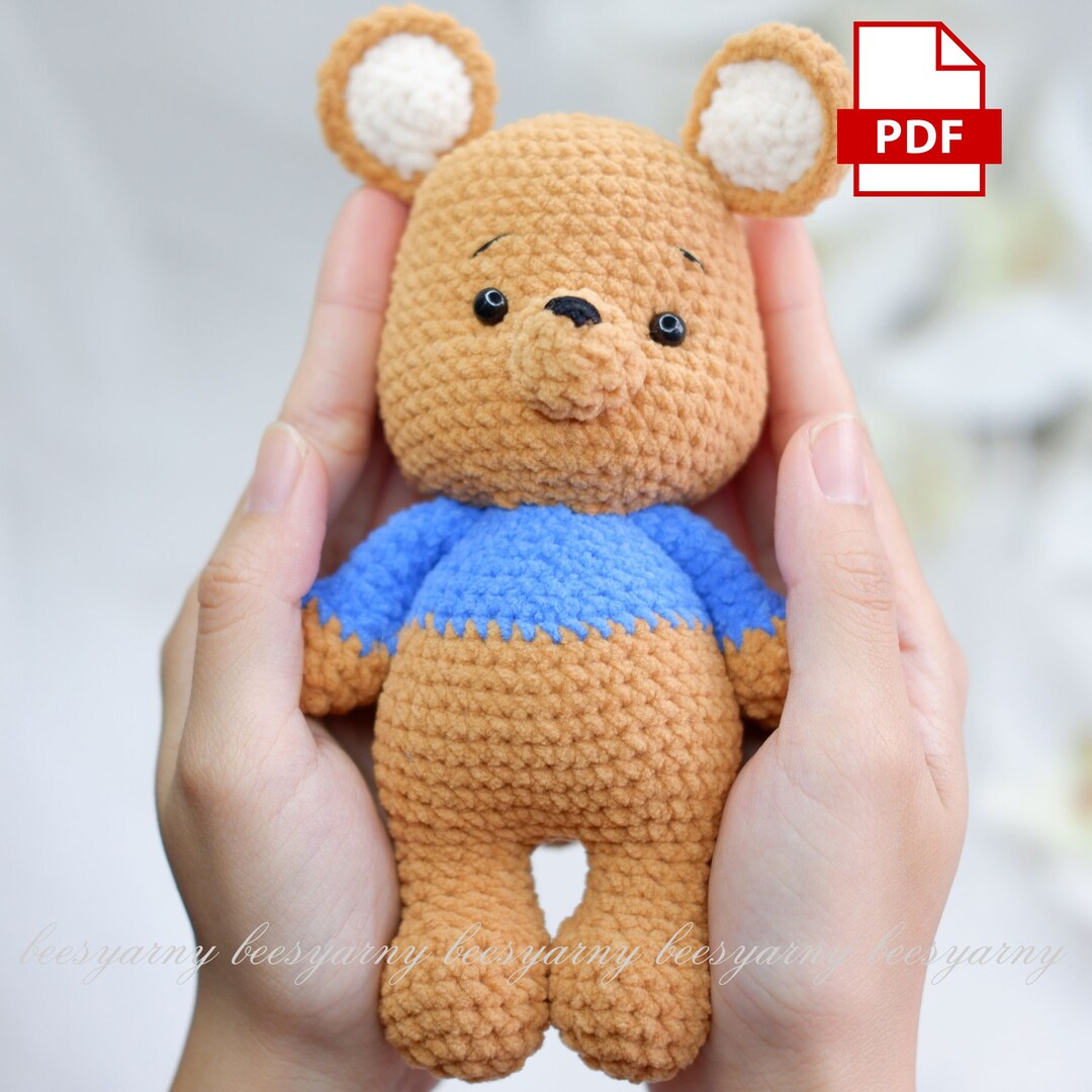 PDF Cute Roo Mouse - Winnie the Pooh Crochet Book, PDF File Pattern ...