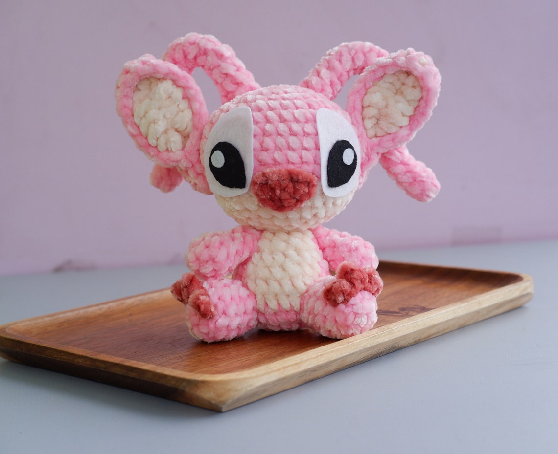 PDF 31in1 Plush Crochet Pattern, Stitch Lilo Angel and Scrump Crochet ...