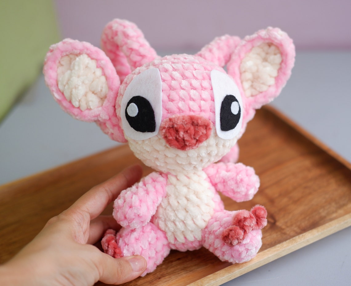 PDF 31in1 Plush Crochet Pattern, Stitch Lilo Angel and Scrump Crochet ...