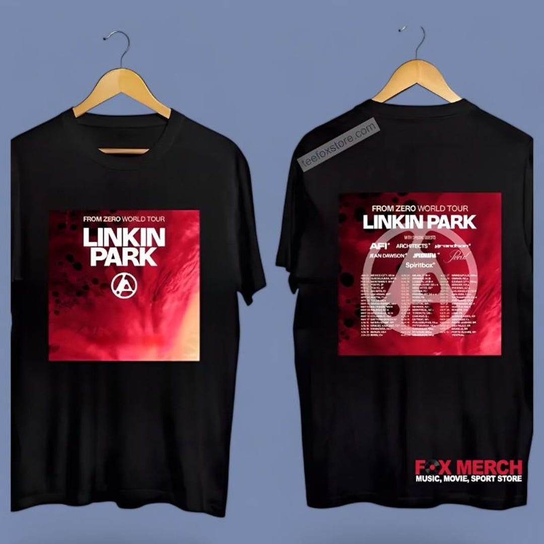 Linkin Park From Zero World Tour 2025 Shirt, Linkin Park Concert 2025 ...