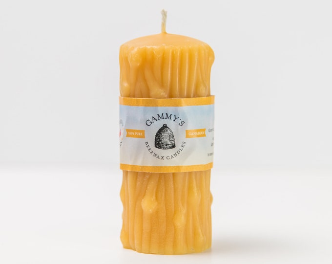 Lumpy Bumpy Stumpy Beeswax Candle 2x4.8 100% Pure - Etsy
