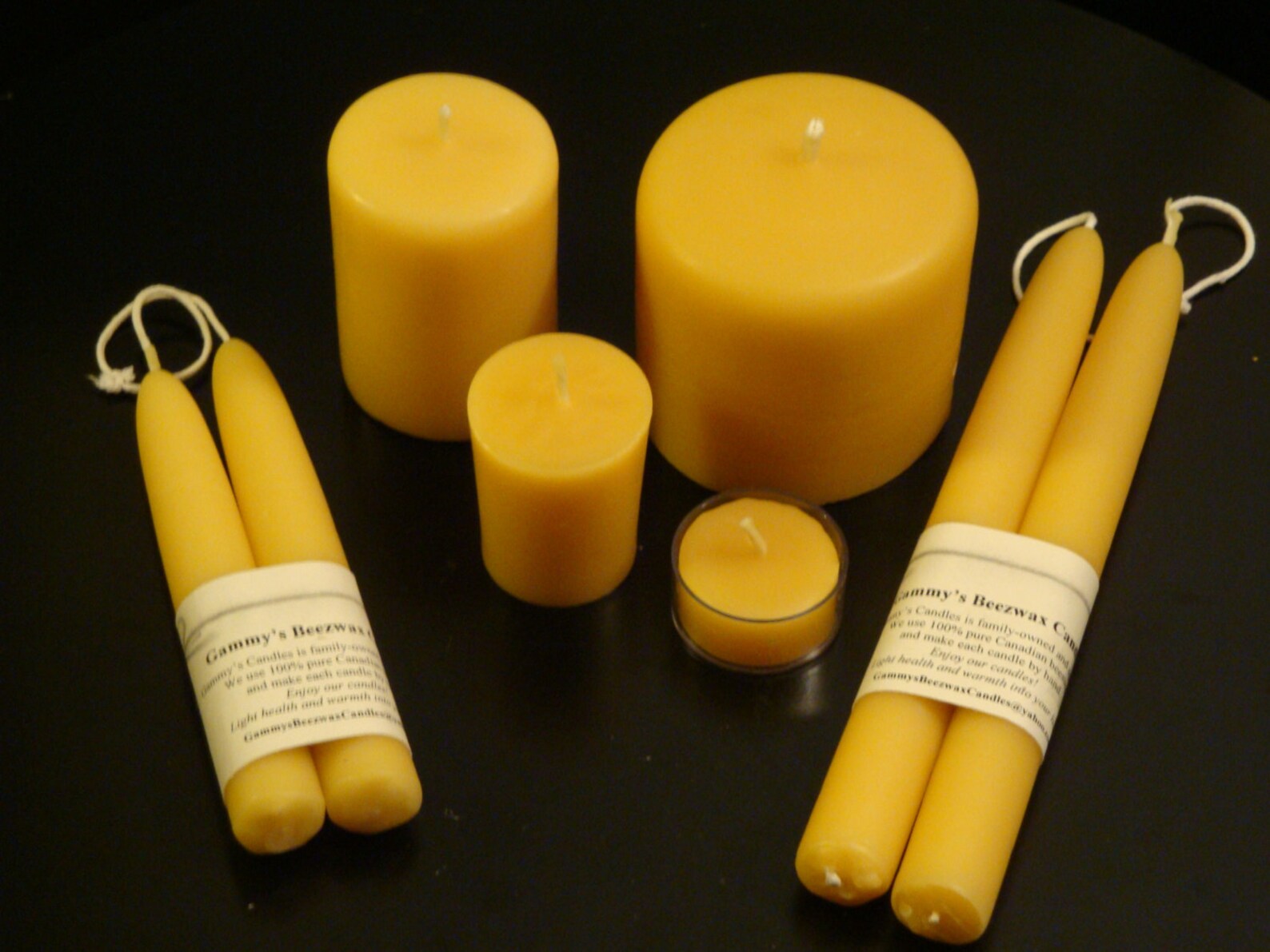 Brady Bunch Variety Pack - 100% Pure Natural Beeswax Candles - Etsy
