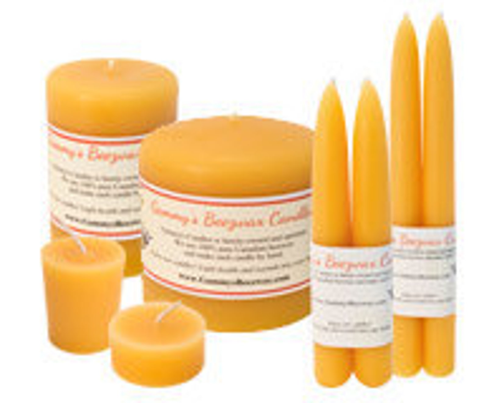 Brady Bunch Variety Pack - 100% Pure Natural Beeswax Candles - Etsy