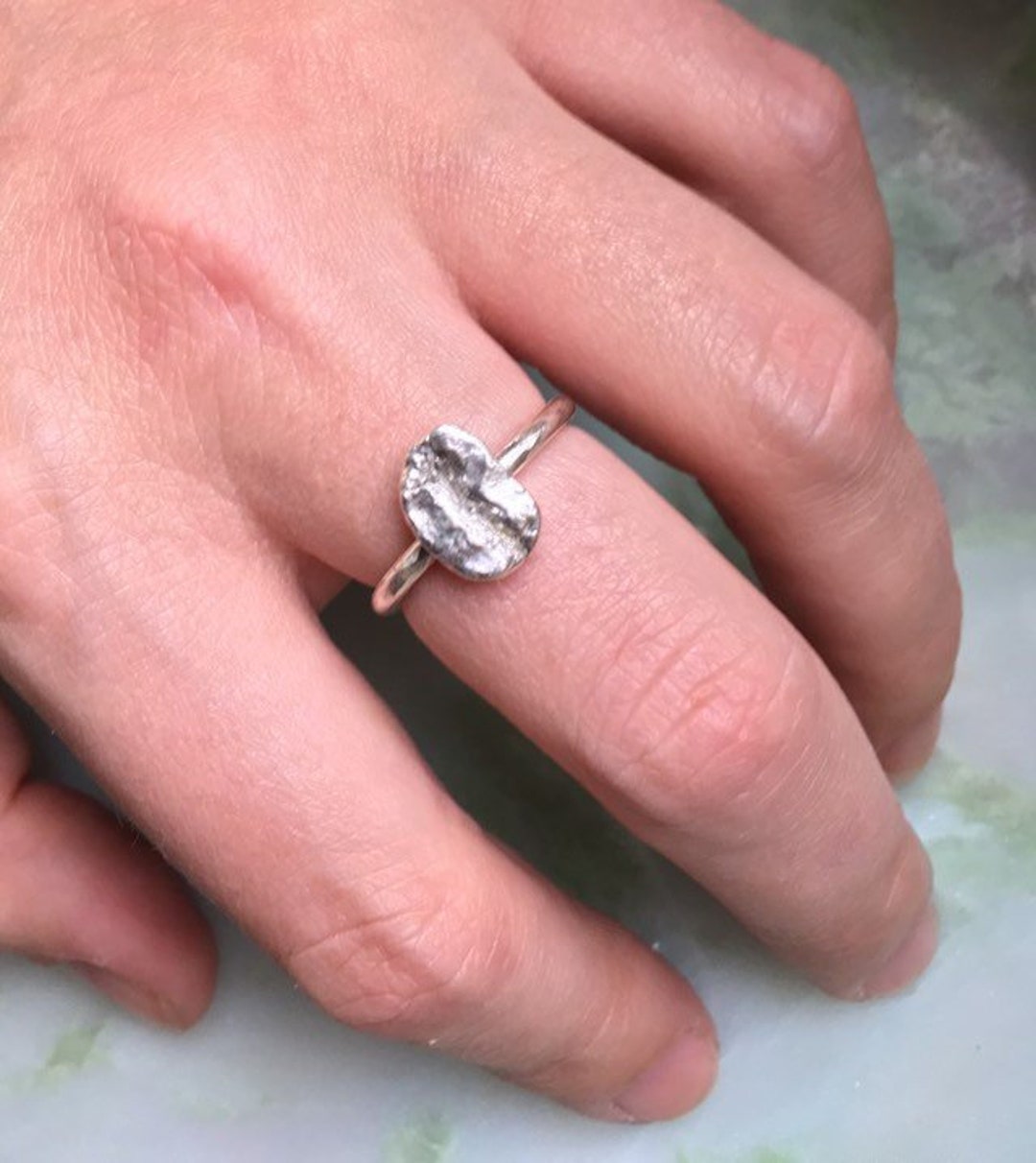 Java Ring | Sterling Silver Coffee Bean Ring | Coffee Lover Gifts ...