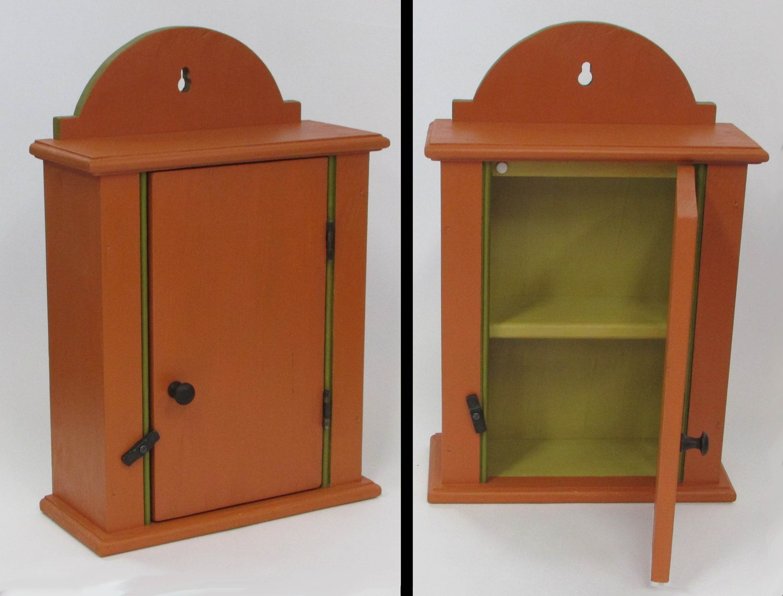 Shaker Round-top Wall Cabinets - Etsy