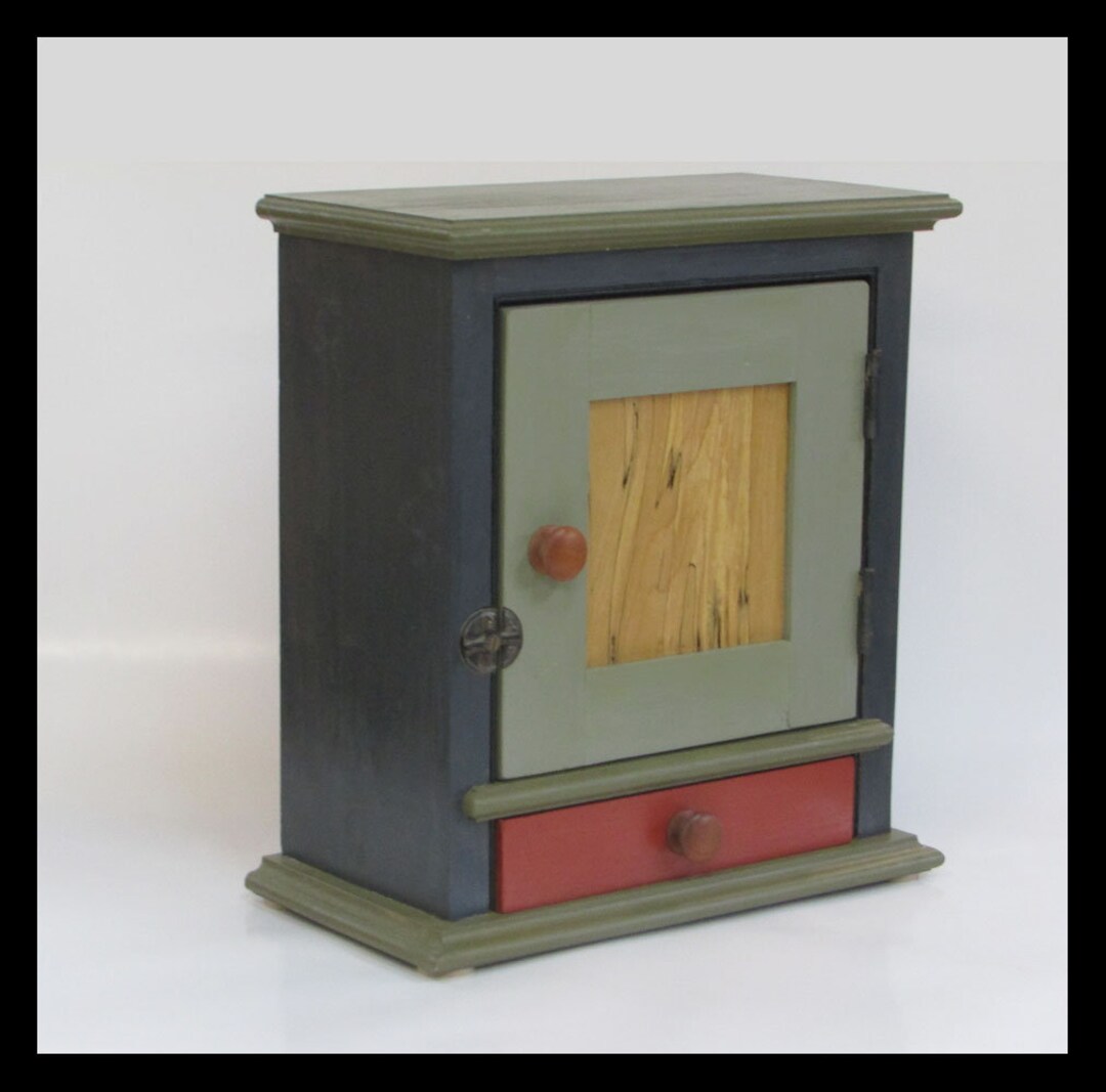 Painted Cabinet With Spalted Maple Door listing Expires: Oct.28, 2021 ...