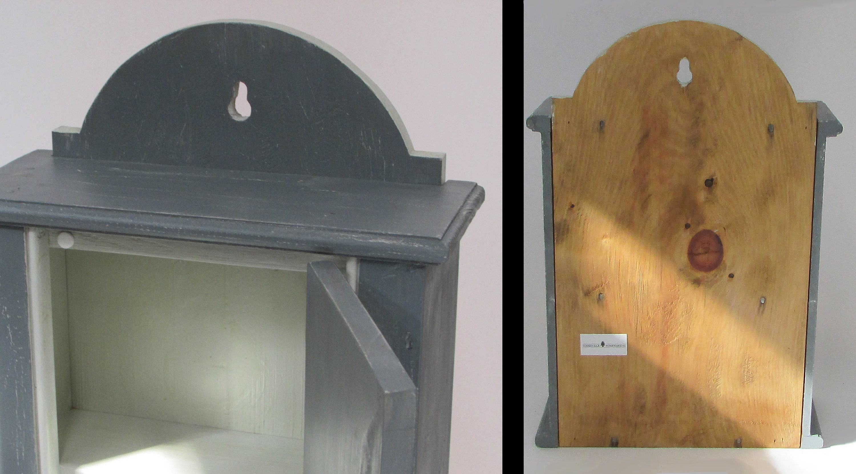 Shaker Round-top Wall Cabinets - Etsy