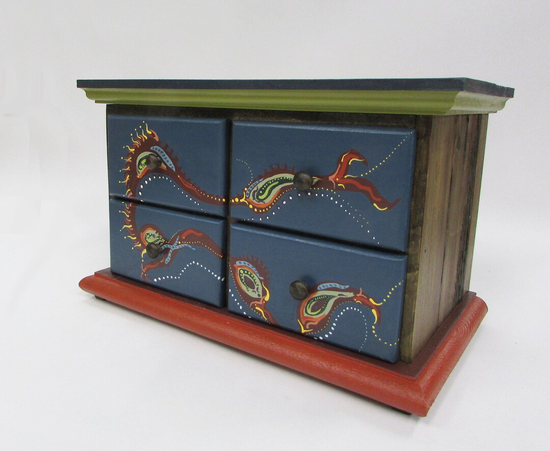 Tabletop Chest of Drawers - Etsy