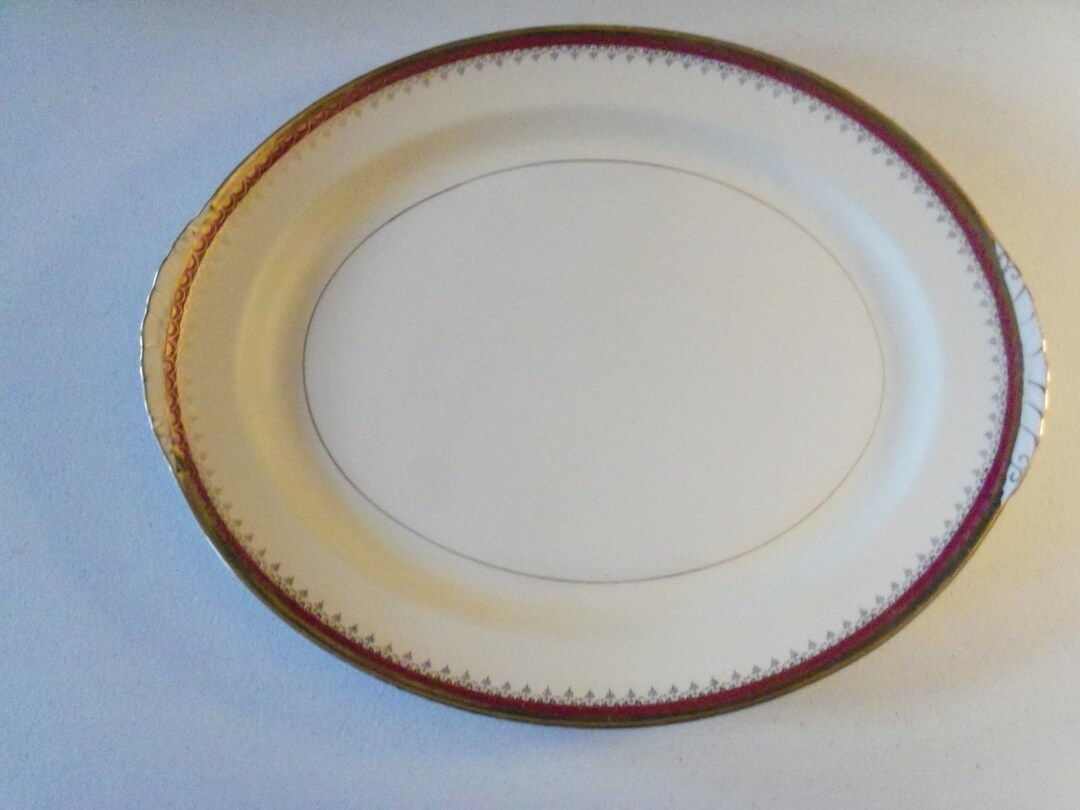 Homer Laughlin Pattern HLC3917 Large Oval Serving Platter - Etsy