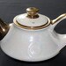 Pearl China Company Teapot Iridescent 22kt Gold Hand Decorated Tea Pot ...