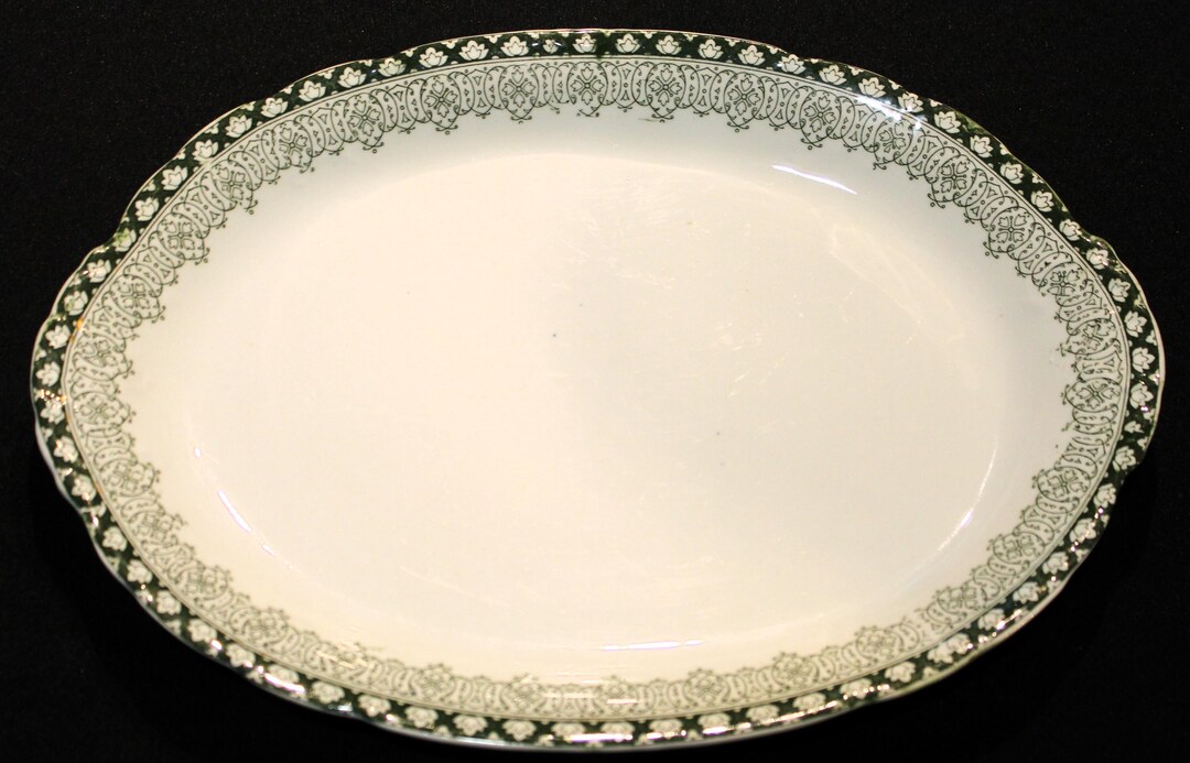Antique Mercer China Waldorf Platter - Etsy