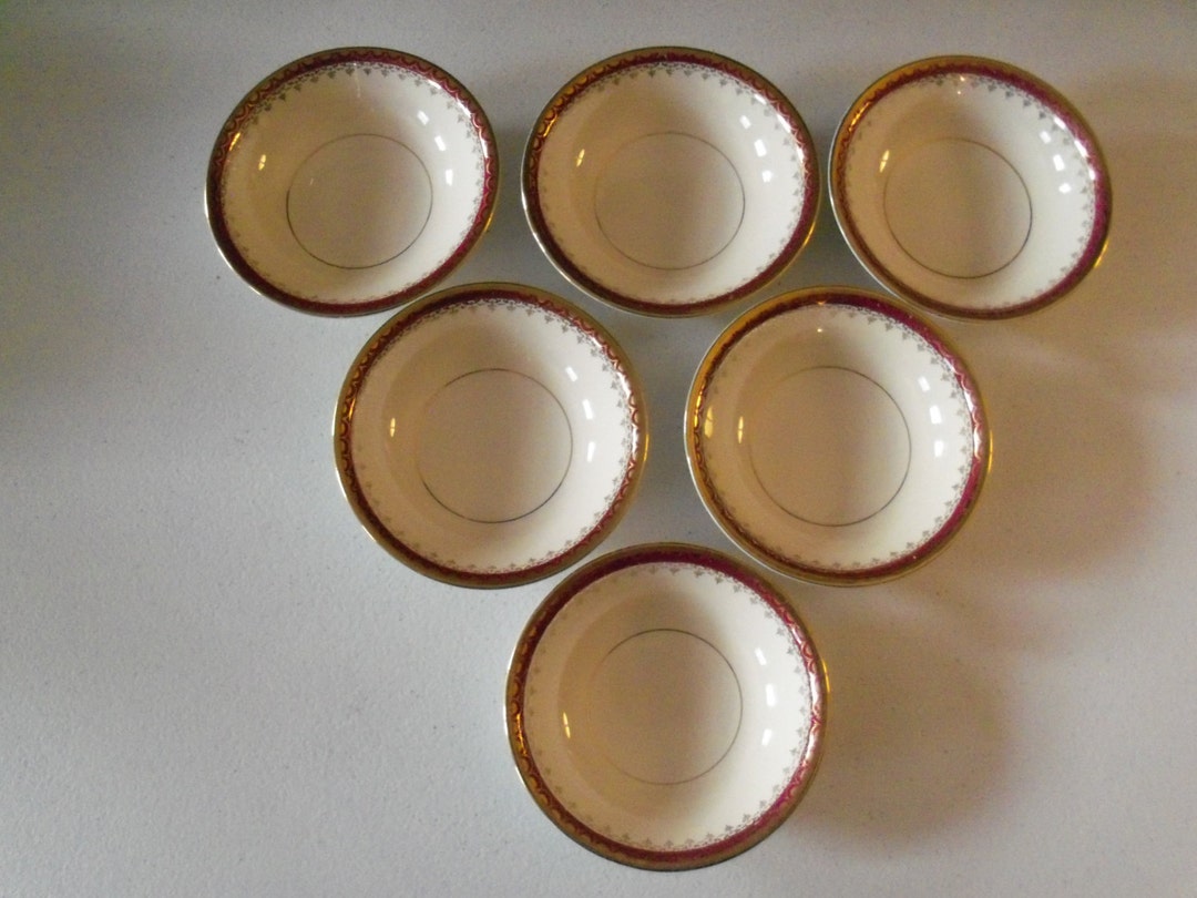 Homer Laughlin Pattern HLC3917 6 Fruit or Dessert Bowls - Etsy