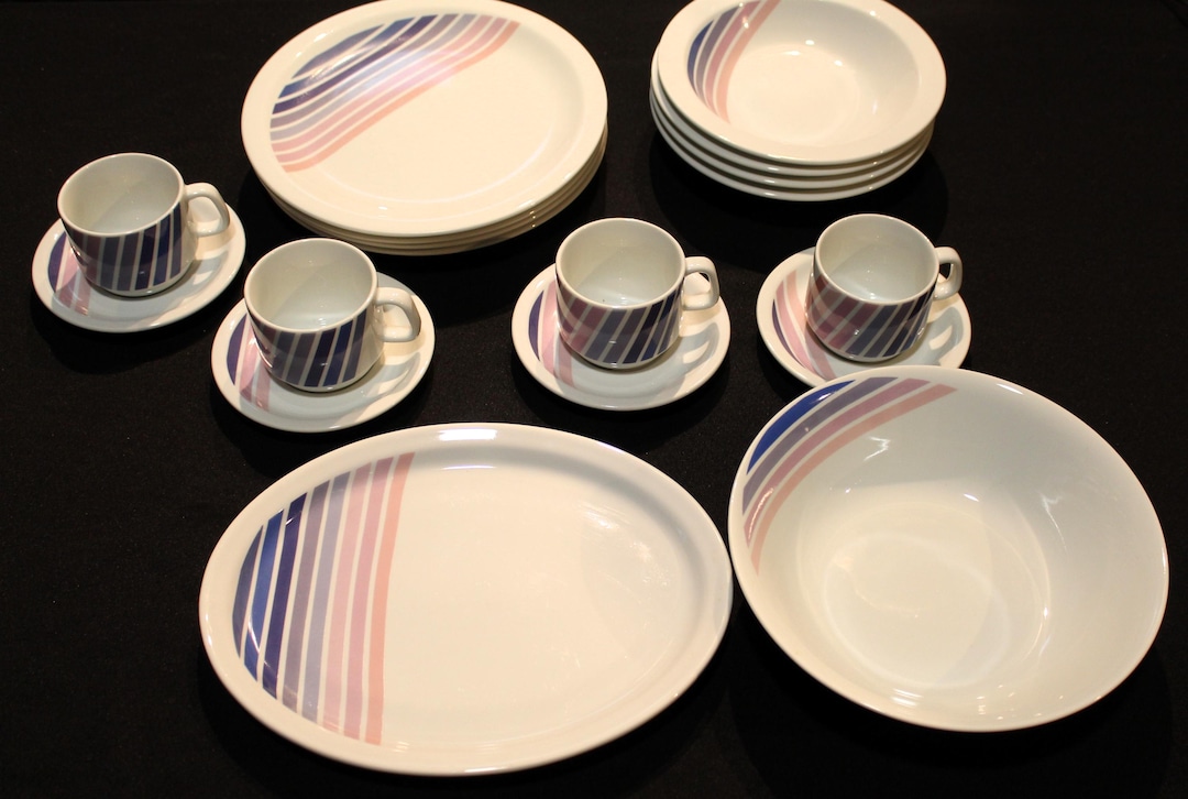 Schmidt Porcelain Brazil Dinnerware Set for Four - Etsy