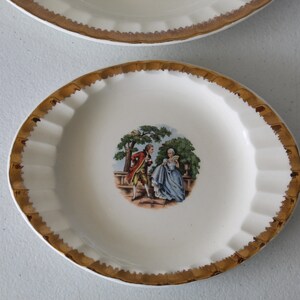 Prim Rose China Loving Couple Set of 2 Platters - Etsy