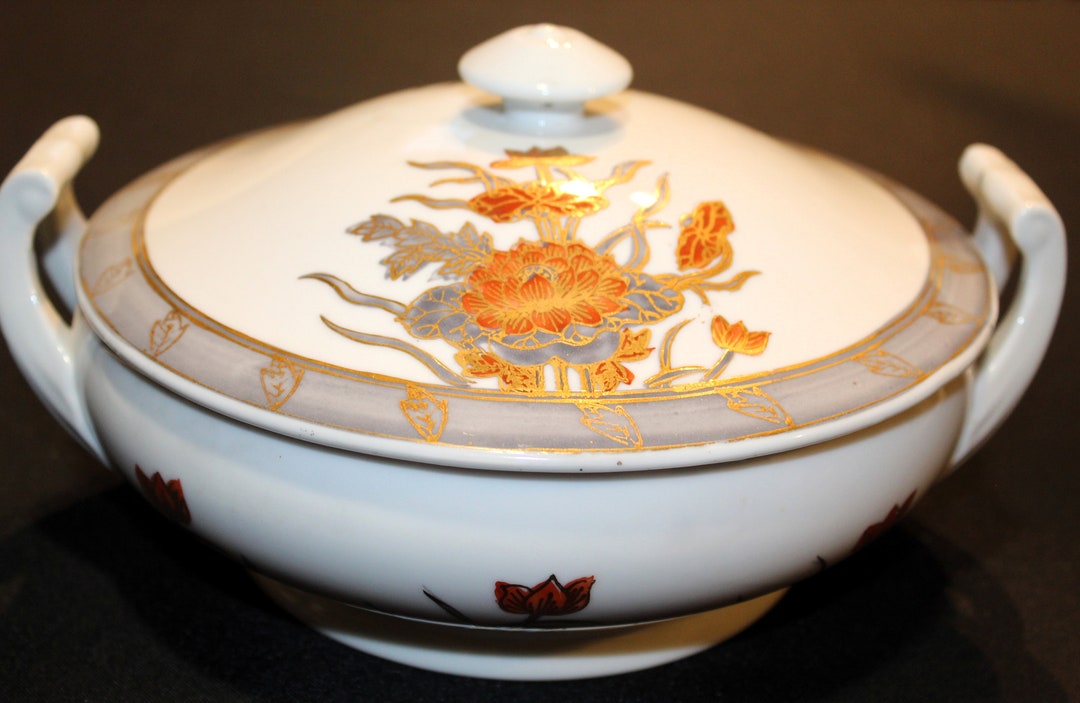Japanese Porcelain Ware ACF Covered Casserole - Etsy