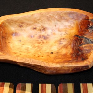 Core Root Crafts Large Bread Basket & 4 Small Individual Bread Serving ...