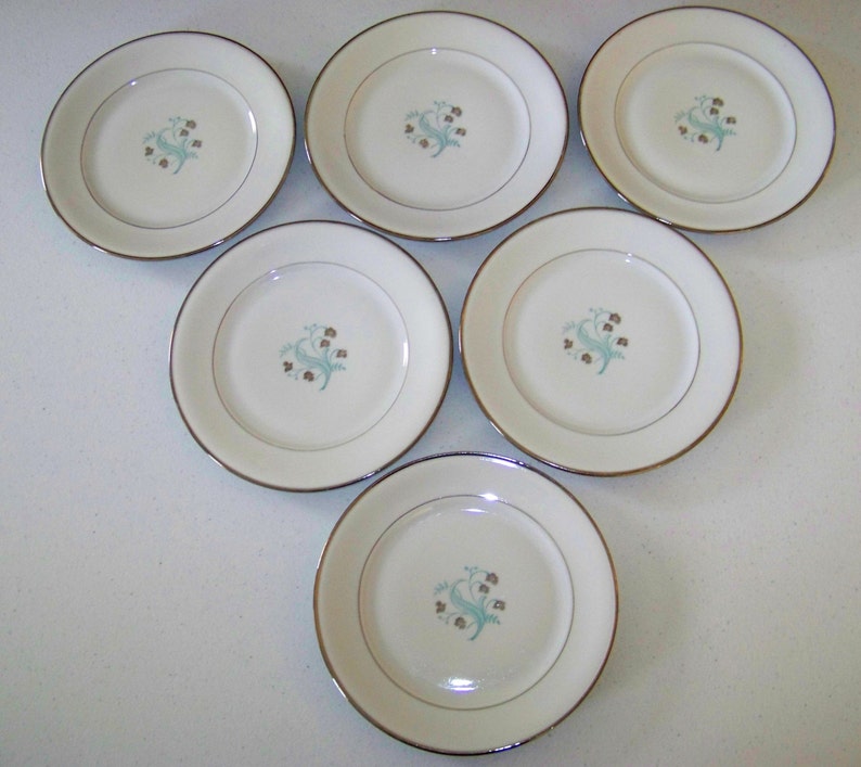 Winterling Porzellanfabrik Gebruder Set of 6 Salad Plates - Etsy
